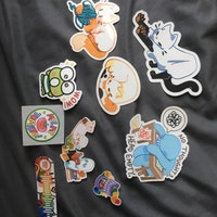 Art Block Waterproof Stickers - Etsy