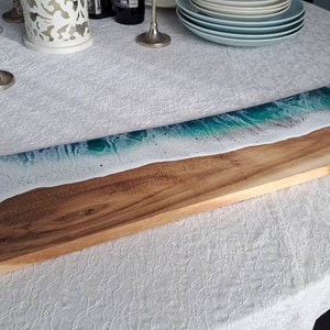 Bullets Table Living Room Wood Resin Table Class Coffee Side End Table ...