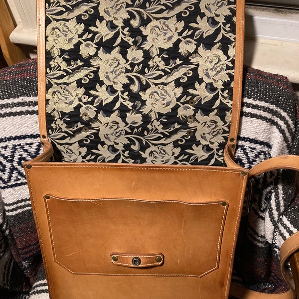 Leather Backpack, Steamer Pack, Backpack for Men, 15" Laptop Bag ...