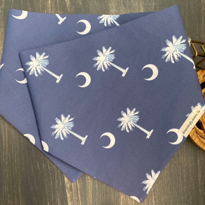 South Carolina Fabric South Carolina Flag With 2 Trees by Flagfabric ...