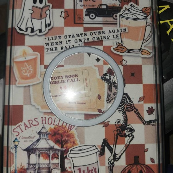 Fall Vibes Kindle Insert – Cozy Bookish Sticker-inspired Kindle ...