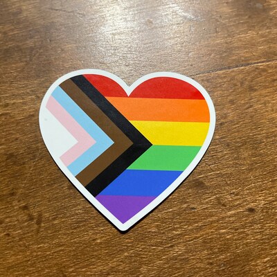 Demiflux Demifluid Pride Flag Heart Sticker Die Cut Vinyl - Etsy