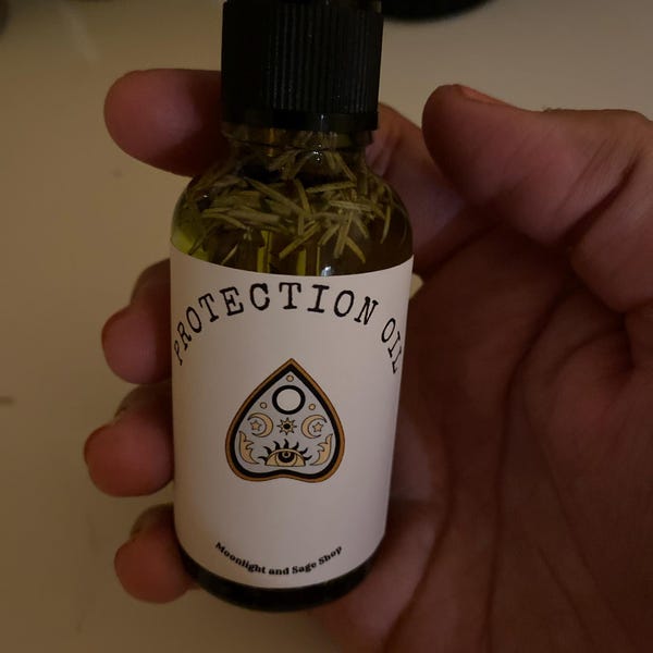 Protection Oil + Protection Anointing Oil + Protection Spell Oil - Etsy