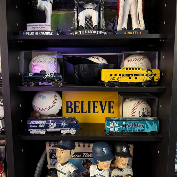 Seattle Mariners BELIEVE Handmade Home Decor Wooden Sign - Etsy