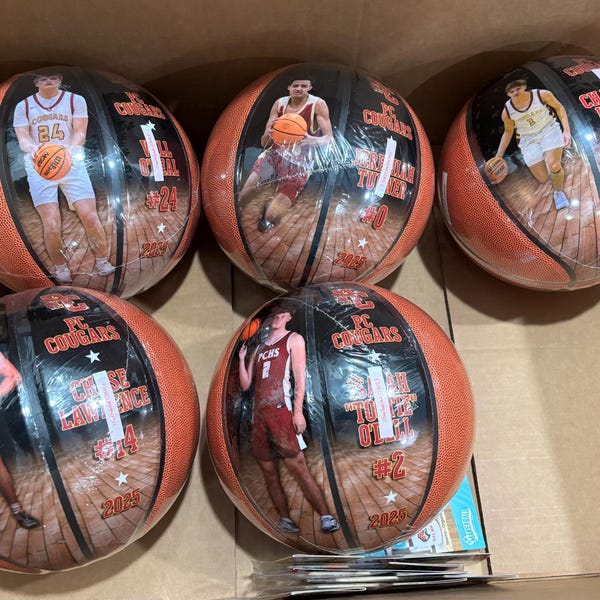 Customized Basketball-perfect for High School Senior Gift, Athletic ...