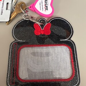 Mouse ID Badge Holder Cartoon Character Animated Movie TV - Etsy