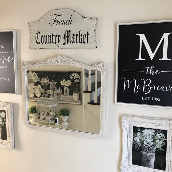 Cafe De Paris Sign | French Signs | French Country | Kitchen Sign ...