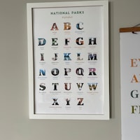 Map of Baseball Stadiums (8.5x11 Print at Home) / MLB Stadium, SF ...