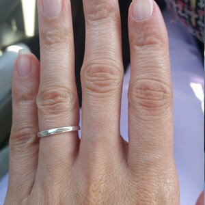Size 5 Small Sterling Silver Band 2mm Plain Finger Rings for Soldering ...