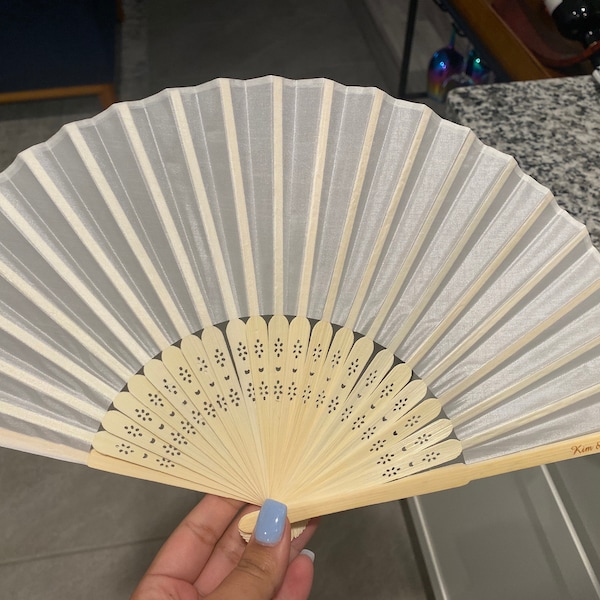 Hand Fan Wedding, Hand Fans Personalized,hand Fan Folding,hand Fans ...