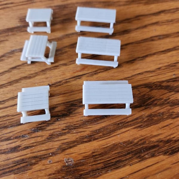 HO Scale Office Furniture for Model Train Layout - Etsy