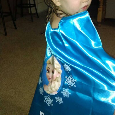 Ready to Ship PERSONALIZED Kids Frozen Pink Elsa / Anna or Blue Elsa ...