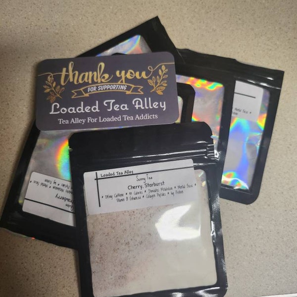 Mega Loaded Tea Go Packs! 10 for 30! FLASH SALE! Free Shipping! Check ...