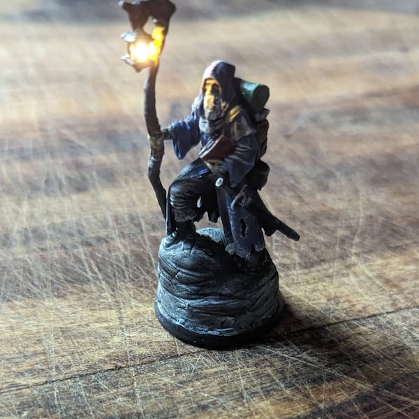 Knight Paladin Cleric Priest Miniature 28mm 32mm Scale 8K Resin 3D ...