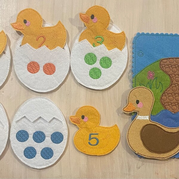 Five Little Ducks Finger Puppets - ITH Finger Puppets-nursery Rhymes ...