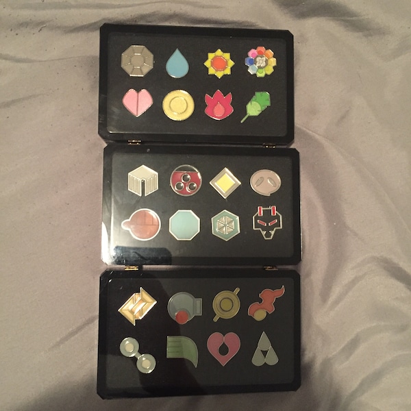 Hoenn Gym Badges - Gen 3 - Etsy