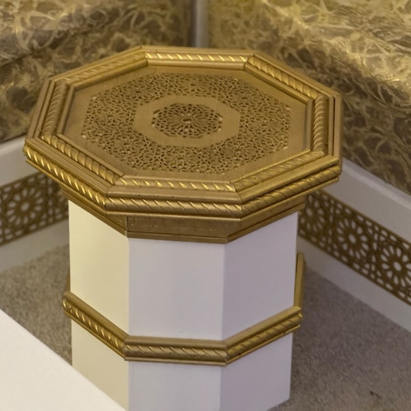 P-001/ Moroccan Geometric Wooden Panel / Carved Wood Panel / Craft ...