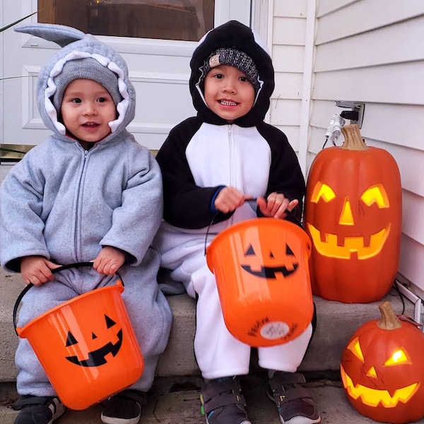 Orca Fleece Toddler Costume, Fleece Killer Whale Costume, Toddler ...