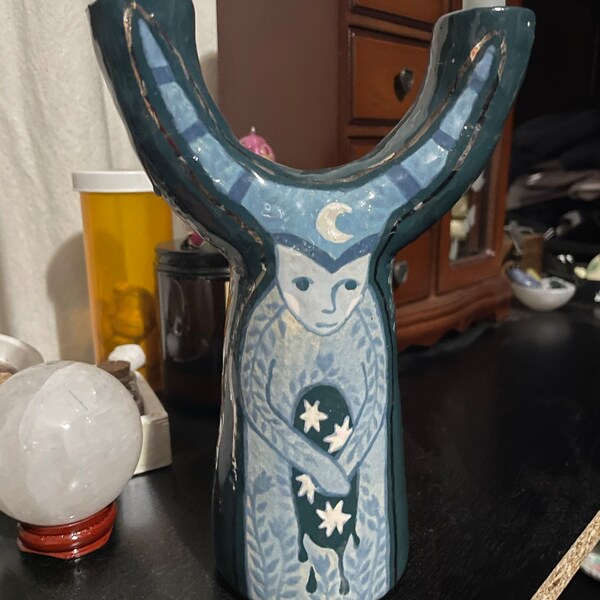 Big Sad Ceramic Wall Vase With Crying Eye - Etsy