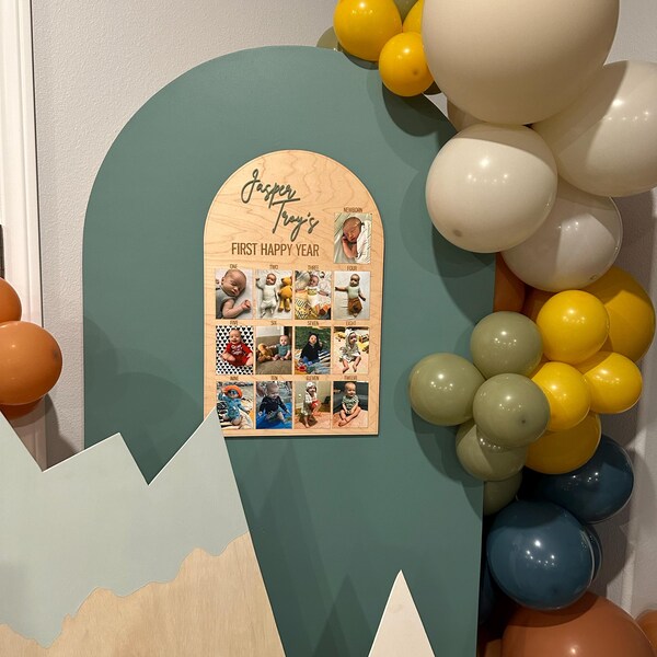 Little Miss Onederful, First Birthday Board, 1st Birthday Board, 12 ...