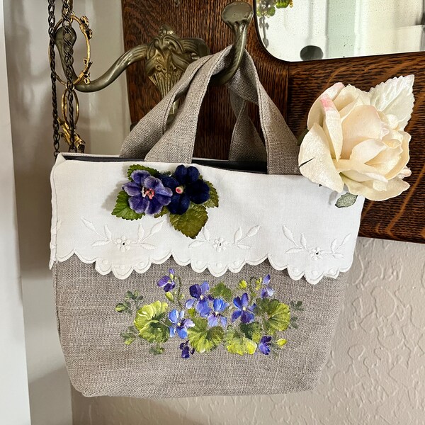 Cottage Chic French Floral Quilt Panel, Victorian Tea Time Fabric Panel ...