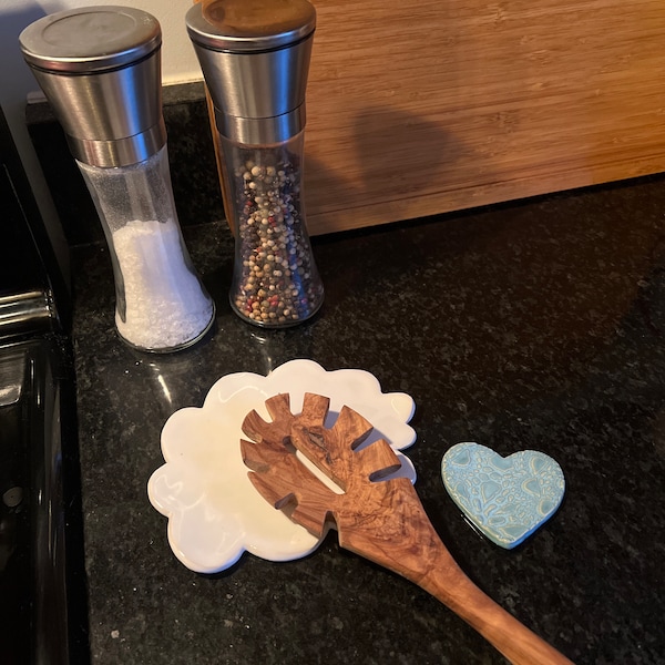 Made to Order- Cloud Spoon Rest - Coffee or Stove - Pottery- Jewelry ...