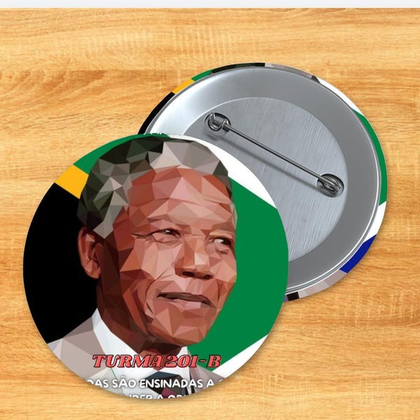 Round Pin Back Mockup, Button Pin Mockup Template, Circle Button Pin ...