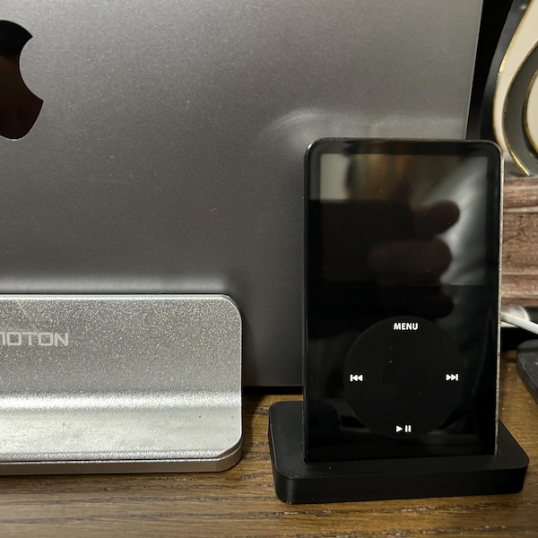 Ipod Classic 5th Generation Dock/stand 3D Printed PLA - Etsy