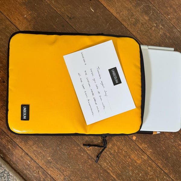 Red Laptop Case From Upcycled Fabric, Laptop Sleeve for 13 Inch & 14 ...