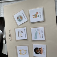 Editable Daily Routine Cards & Chart, Toddler Daily Rhythm, Visual ...