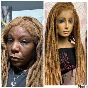 Toupee Dreads Wig, Human Hair Dreadlocks Toupee, 8x10 Toupee, 14 Inches ...