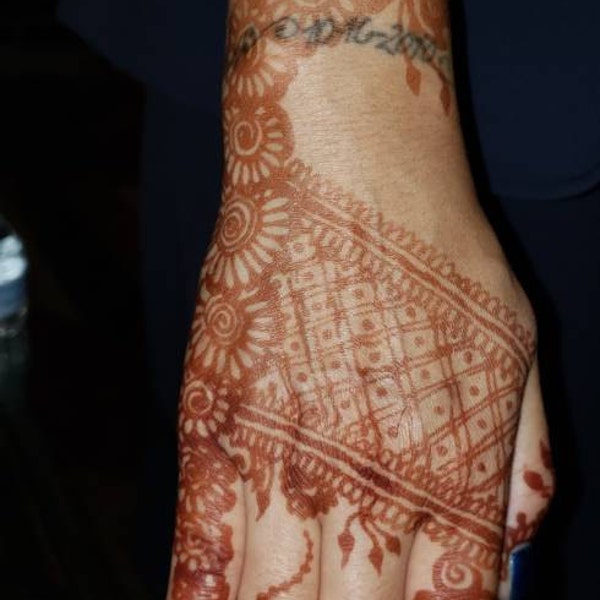 SIX HENNA CONES // All Natural, Hand Made Henna Cones // Henna Paste ...