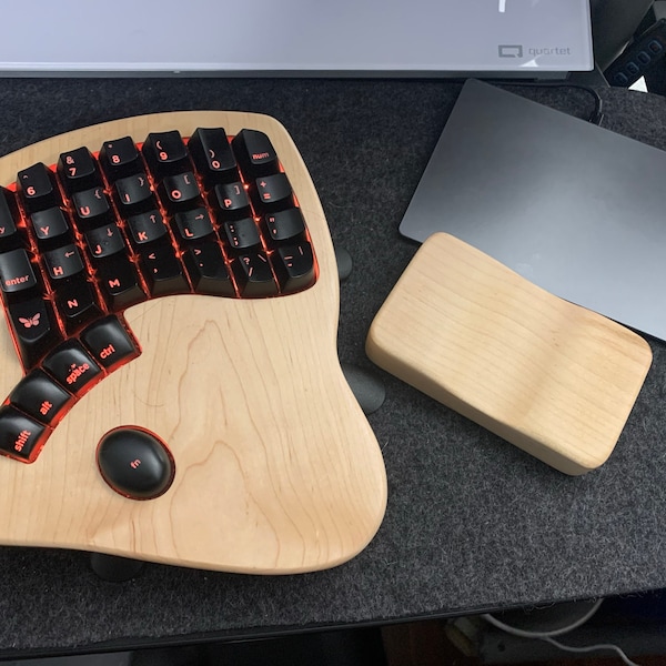 CUSTOM Mechanical Keyboard Mouse Rest - Etsy