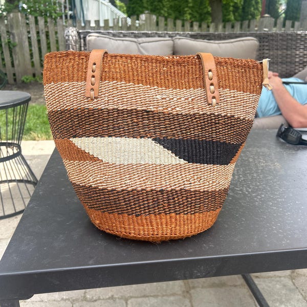 Set of 9 Wall Baskets. Rwandese Wall Baskets / African Wall Decor ...