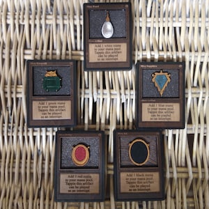 MTG Custom Wooden Card Display Magic the Gathering Card - Etsy