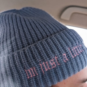 Custom Logo Beanie Personalized Custom Embroidered Beanie Daisy Hat ...