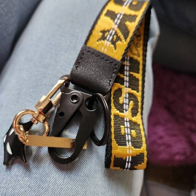 MSBY Hypebeast Jacquard Wrist Lanyard Keychain Strap - Etsy