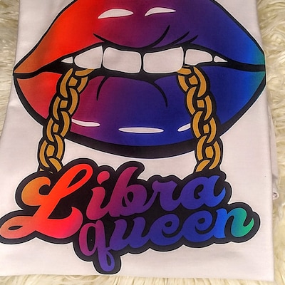 Libra Queen Zodiac Lips SVG, Birthday Svg, Birthday Girl Svg, Zodiac ...