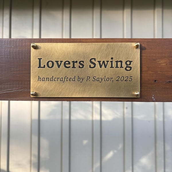 Custom Solid Brass Signs, Brass Signs, Engraved Office Plaques, Metal ...