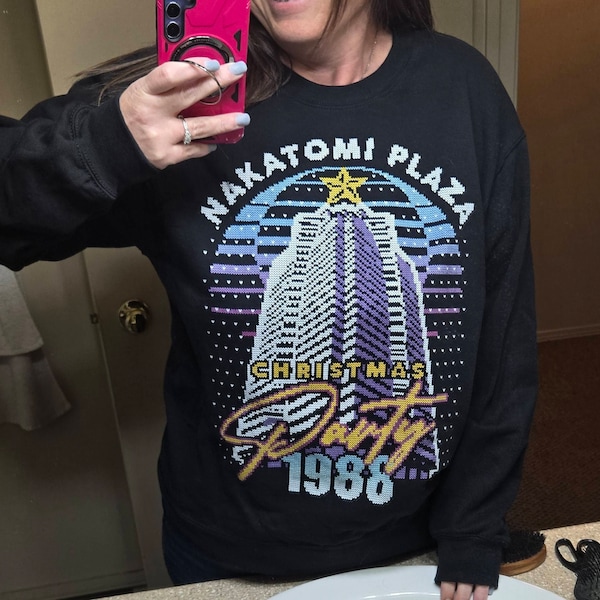 Nakatomi Plaza Party 1988 Christmas Jumper Sweater Sweatshirt Xmas ...
