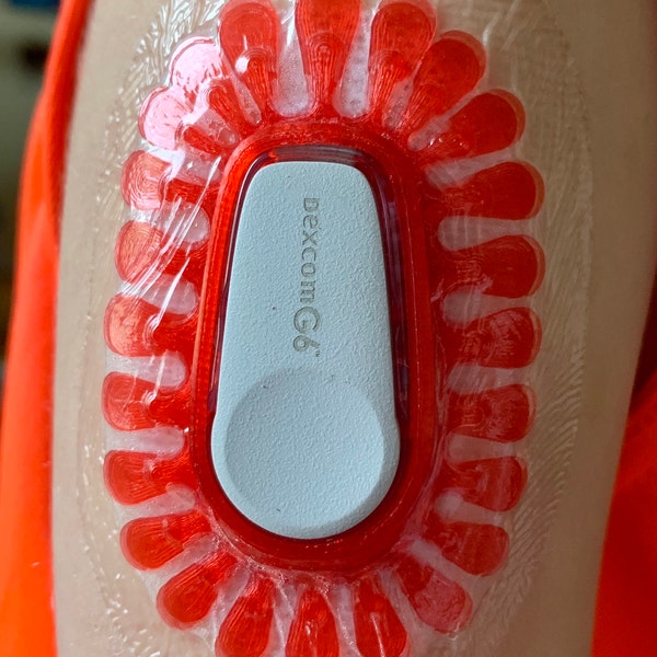 Flexible Dexcom G6 Cover - Holds and Protects Sensor and Patch ( Over ...