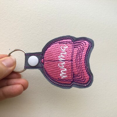 In the Hoop Embroidery Designs Bundle Set Features Key Fob Embroidery ...