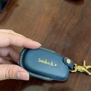 Handmade Leather BMW Car Key Case.leather Car Key Fob Cover | Etsy