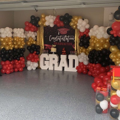 Large GRAD Table Base Foam Letters 30 Tall and 8 Deep Letters ...