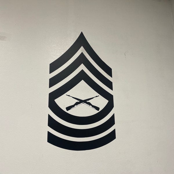 USMC, Marine, E8, Master Sergeant, Enlisted, Marine Corp Rank Insignia ...