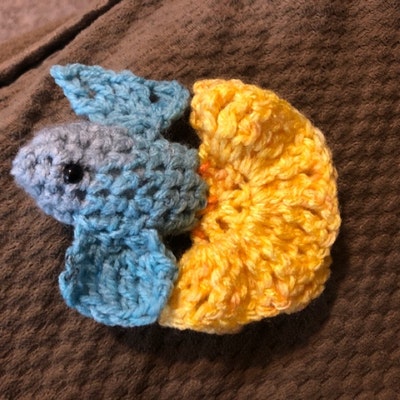 Crochet Pattern betta Fish instant Download Crochet Instructions How to ...