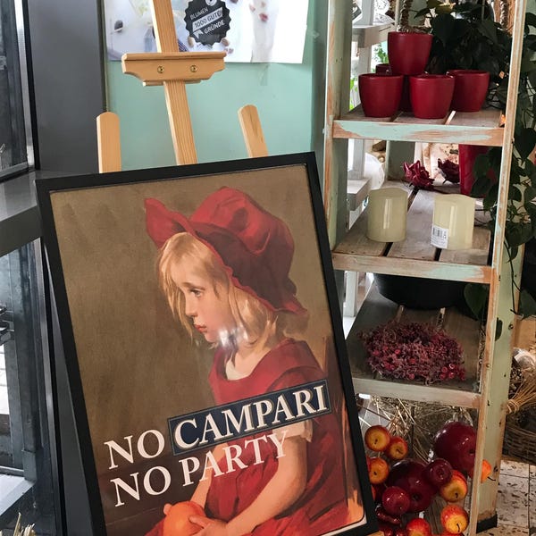 Pasta Prosecco Parmesan Poster for Your Kitchen | Decoration for Cozy ...