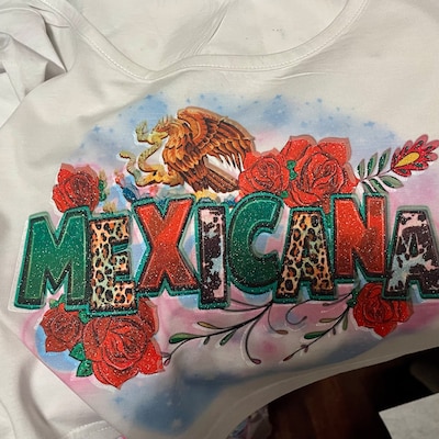 Mexicana Png Sublimation Design Download, Mexico Png, Mexican Flag Png ...