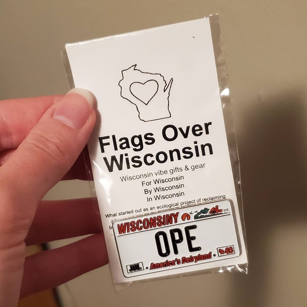 Wisconsin Wood Violet Vinyl Sticker - Etsy