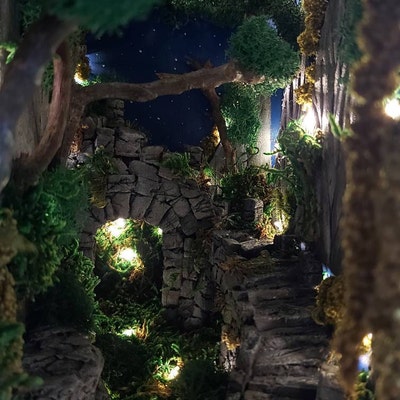 Hobbit House Decoration, Hobbit Hole Diorama, Hobbitcore Decor ...